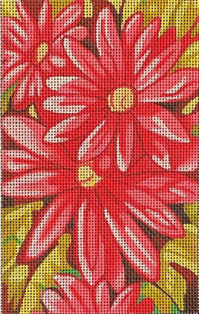 Pink Mums (M-2172) - Needlepoint Joint