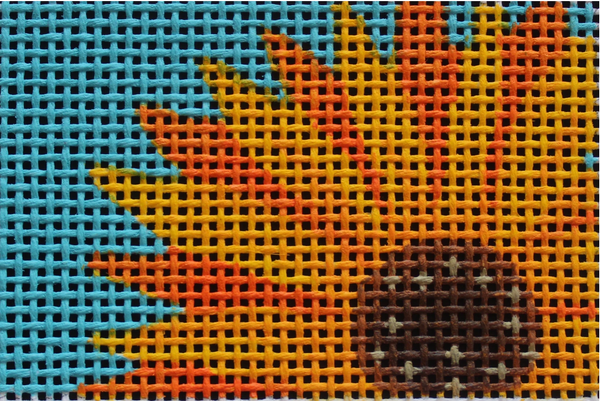 ME81 Sunflower Tag - Needlepoint Joint