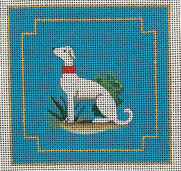 Sitting Pretty Coaster (IN443) - Needlepoint Joint