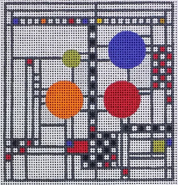 Art Glass I Square (FLW-12) - Needlepoint Joint