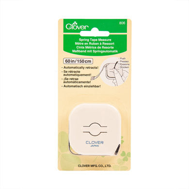 Clover Spring Tape Measure (Art. 806) - Needlepoint Joint